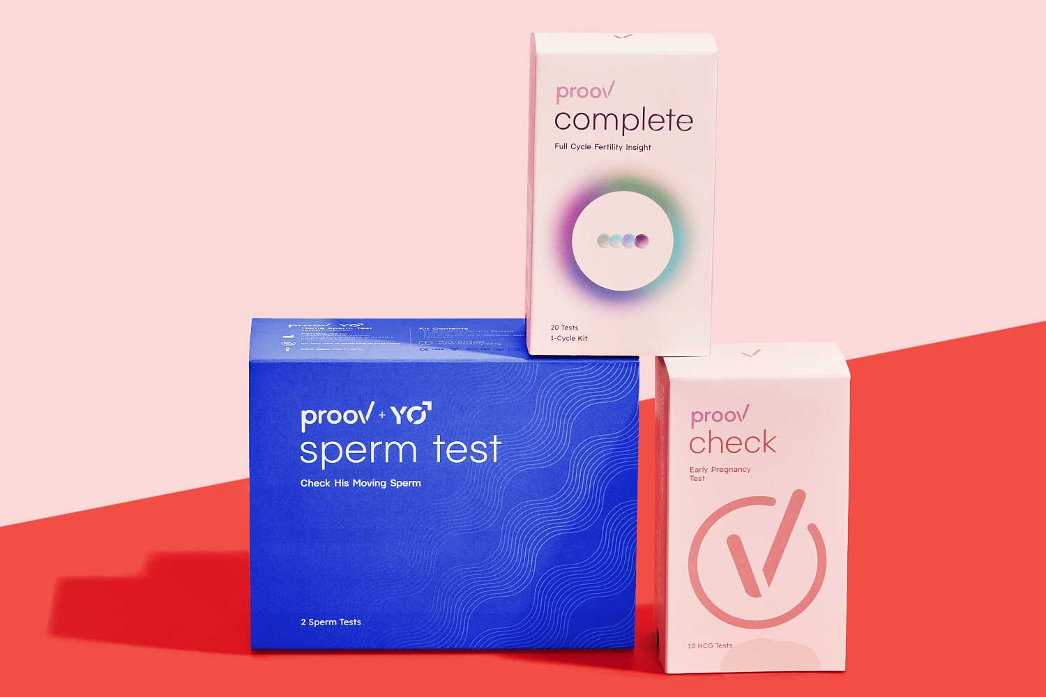 Proov Hers & His Advanced Fertility Kit | Wisp